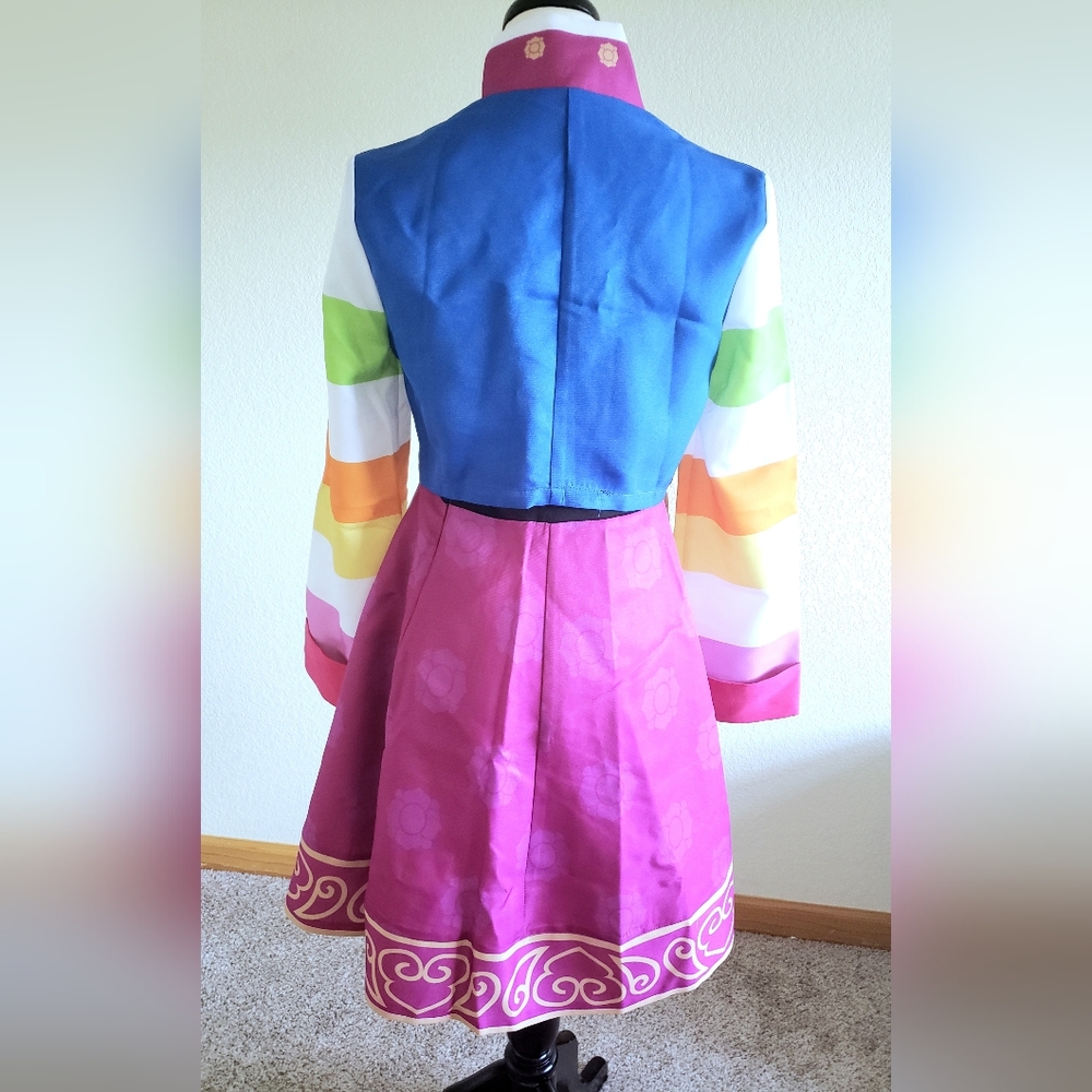 Dva Overwatch Palanquin Cosplay Costume With Wig - Gem
